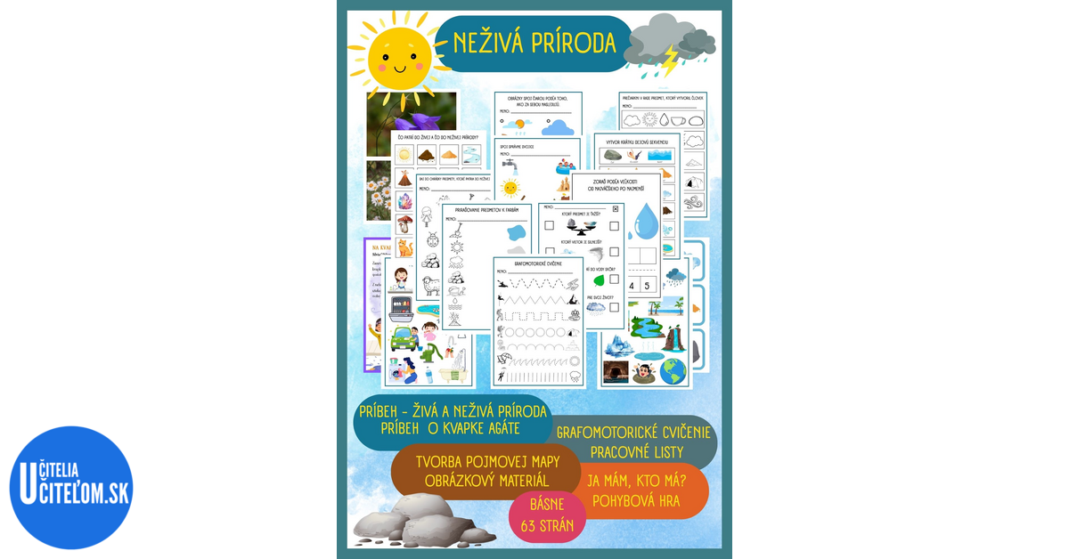 Neživá príroda - Prírodoveda | UčiteliaUčiteľom.sk